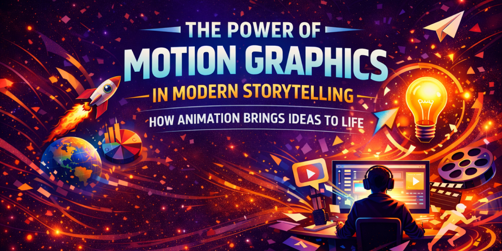 Motion Graphics in Modern Storytelling: How Animation Boosts Engagement